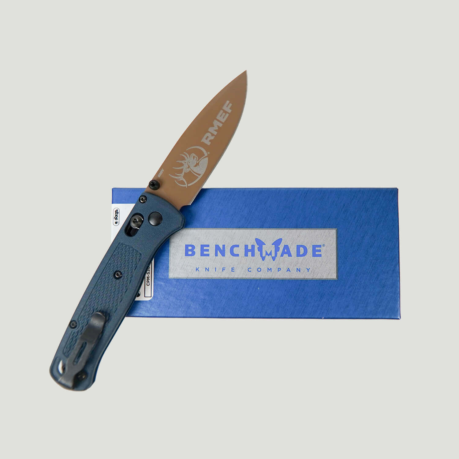 RMEF Benchmade Bugout Knife | Shop | Rocky Mountain Elk Foundation