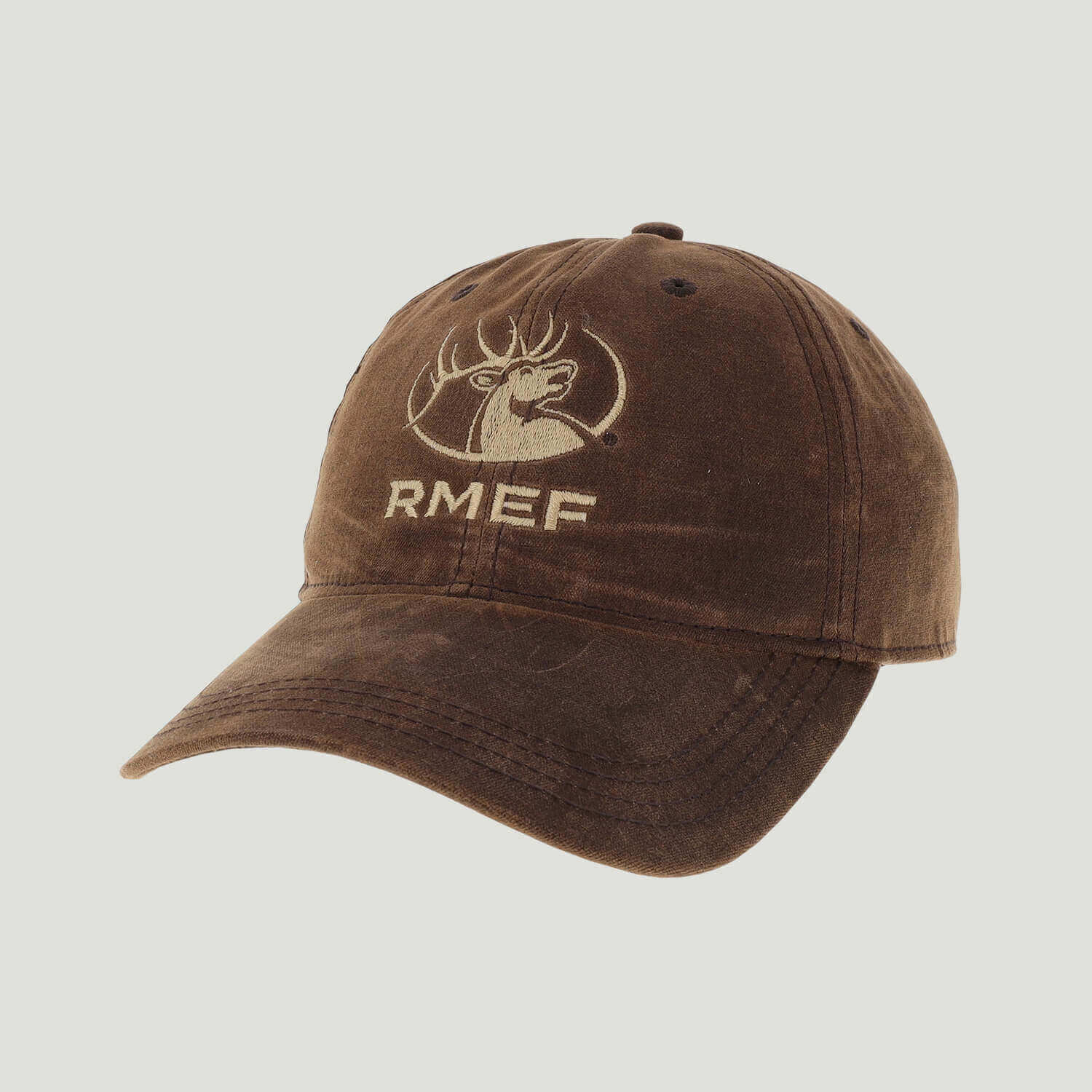 Heritage Waxed Cotton Cap | Shop | Rocky Mountain Elk Foundation