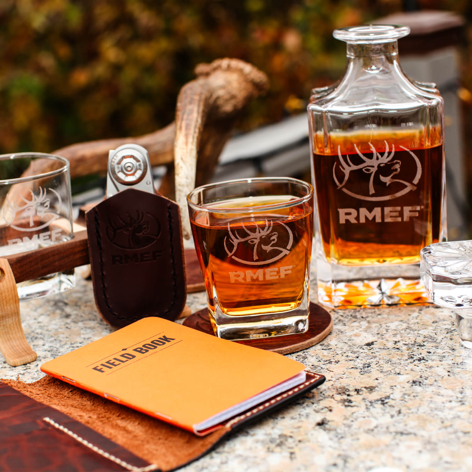 Custom RMEF Leather Field Notes by Teton Leather | Shop | Rocky ...