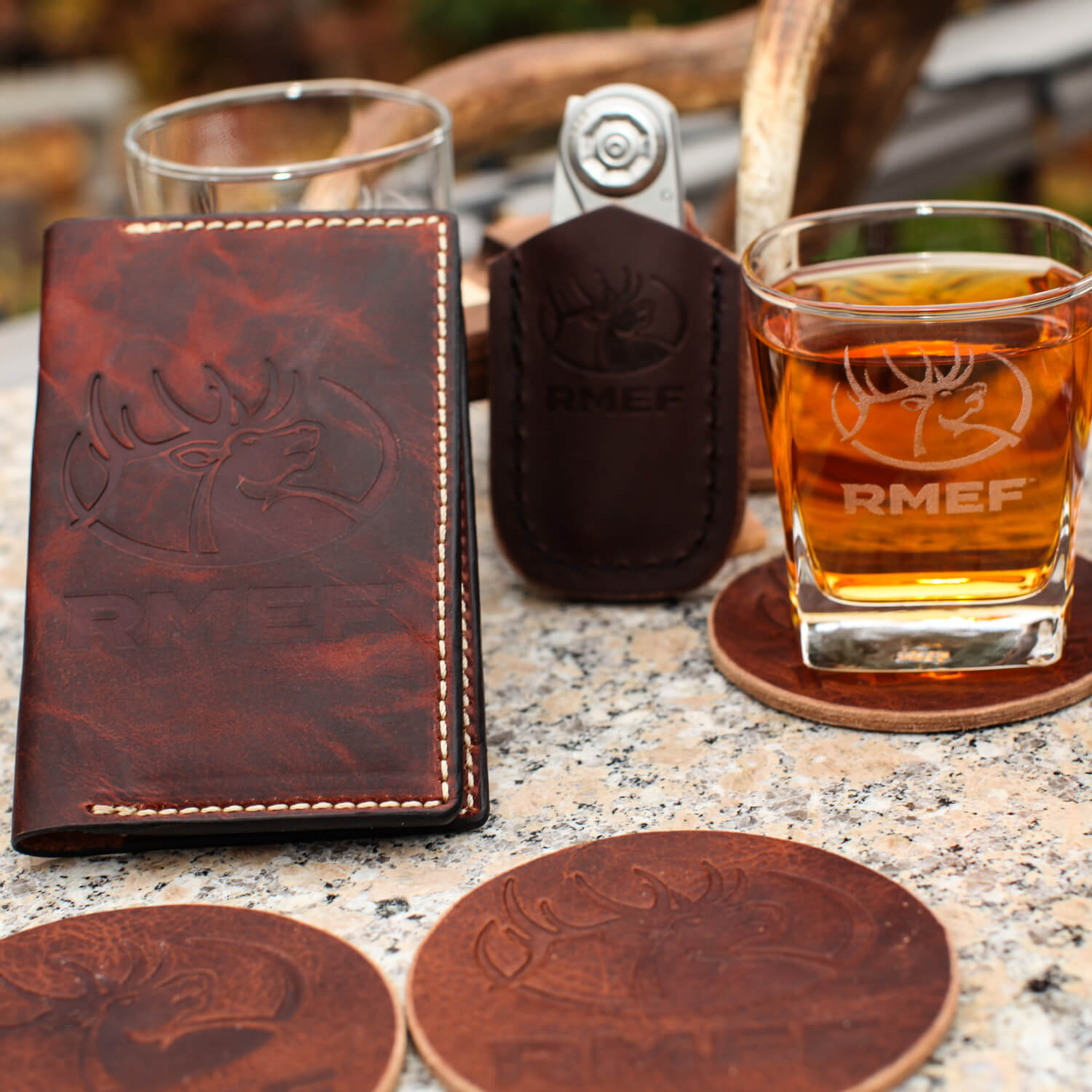 Custom RMEF Leather Field Notes by Teton Leather | Shop | Rocky ...