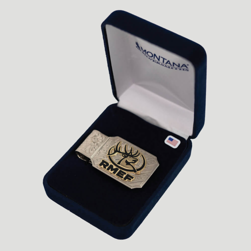All American Custom Money Clip With RMEF Logo | Shop | Rocky Mountain ...